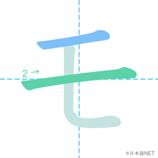 Katakana「モ」 | NIHONGO NET