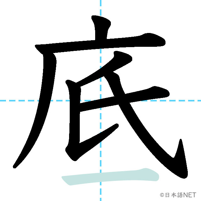 【JLPT N2 Kanji】底 | NIHONGO NET